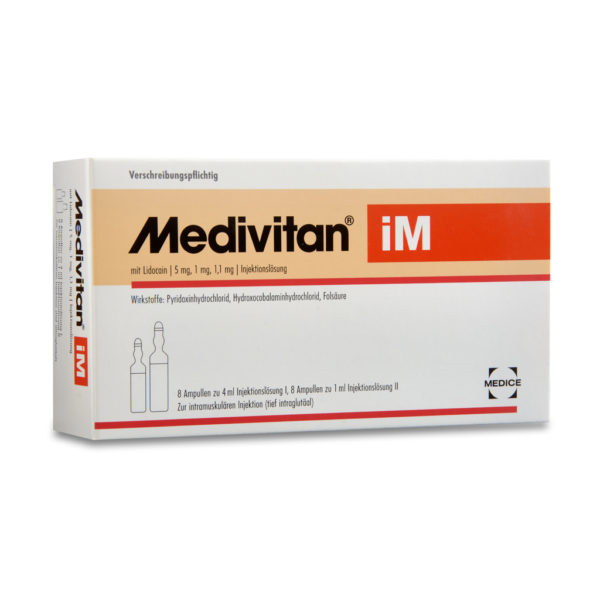 Medivitan iM Amp.-Paare, 8 Stück - DK Pharma GmbH