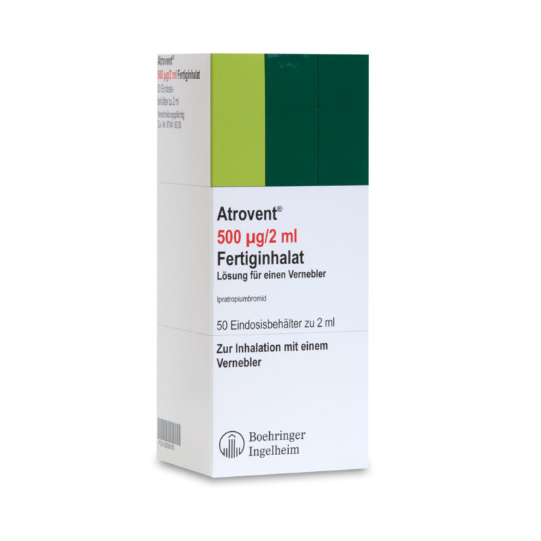 Atrovent 500 µg/2 ml Fert.Inhal. - DK Pharma GmbH